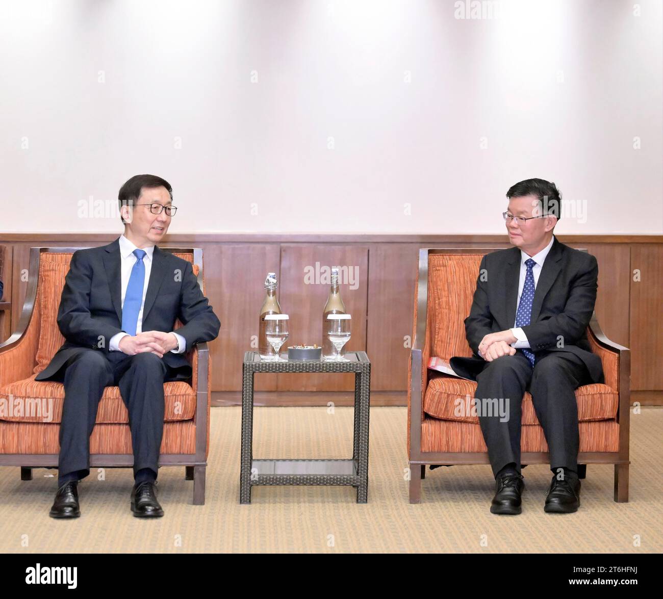 George Town, Malaysia. 10th Nov, 2023. Chinese Vice President Han Zheng ...
