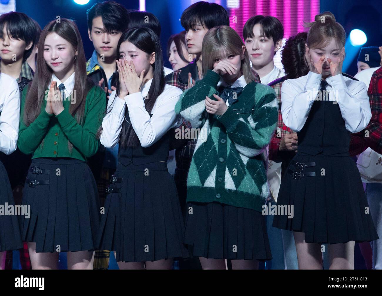 Goyang, South Korea. 8th Nov, 2023. Japanese Mako, Mayuka, Maya, Riku, Rio, Nina, Ayaka, Rima ...