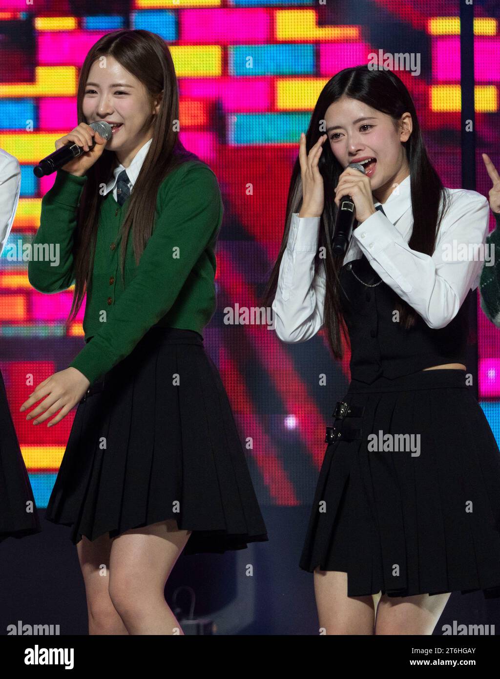 Goyang, South Korea. 8th Nov, 2023. Japanese Mako, Mayuka, Maya, Riku, Rio, Nina, Ayaka, Rima ...