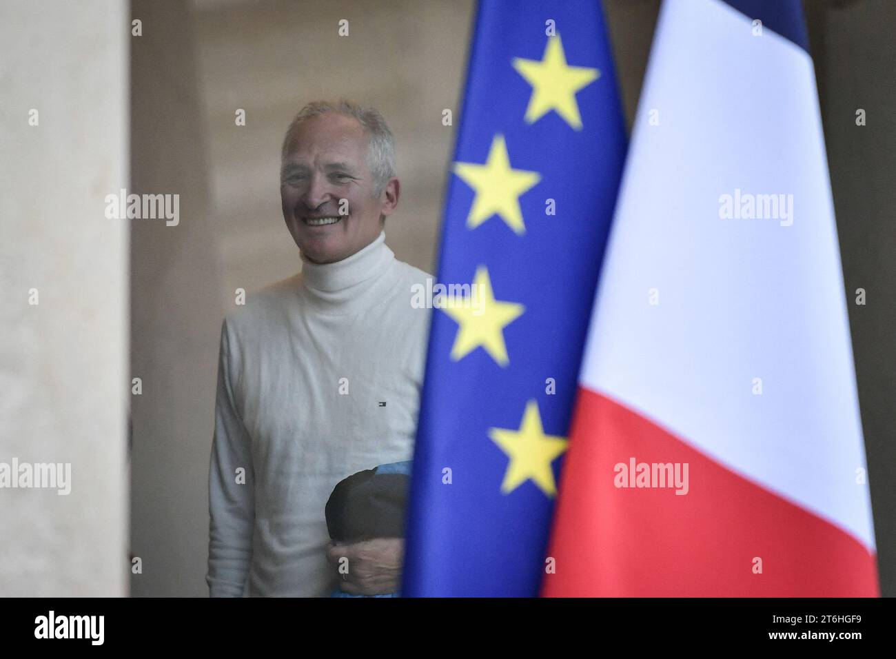 Paris, France. 10th Nov, 2023. French journalist Christian Jeanpierre ...