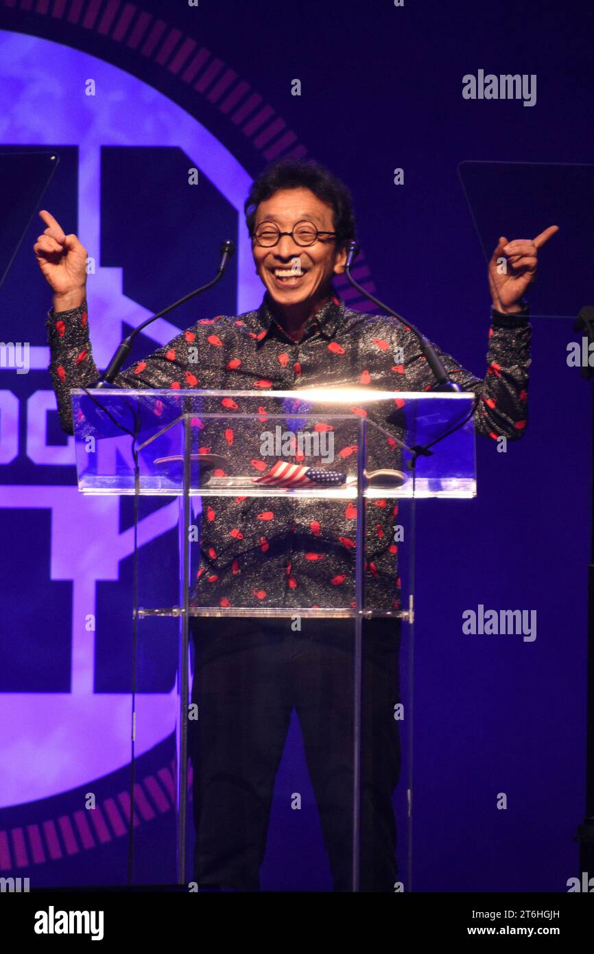 New York, NY, USA. 9th Nov, 2023. Kikuo Ibe at G-SHOCK ÔShock The ...