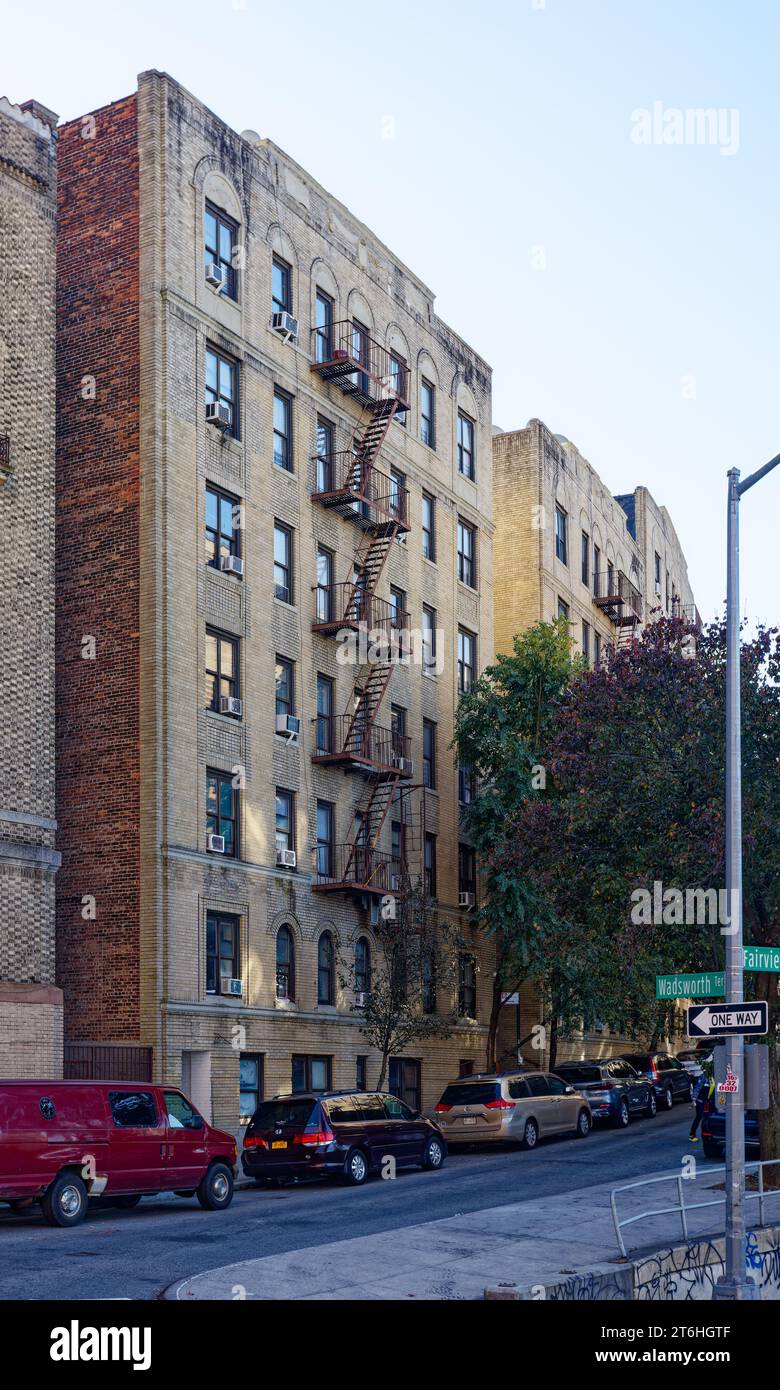 82 Wadsworth Terrace, an Emery Roth-designed two-wing apartment ...
