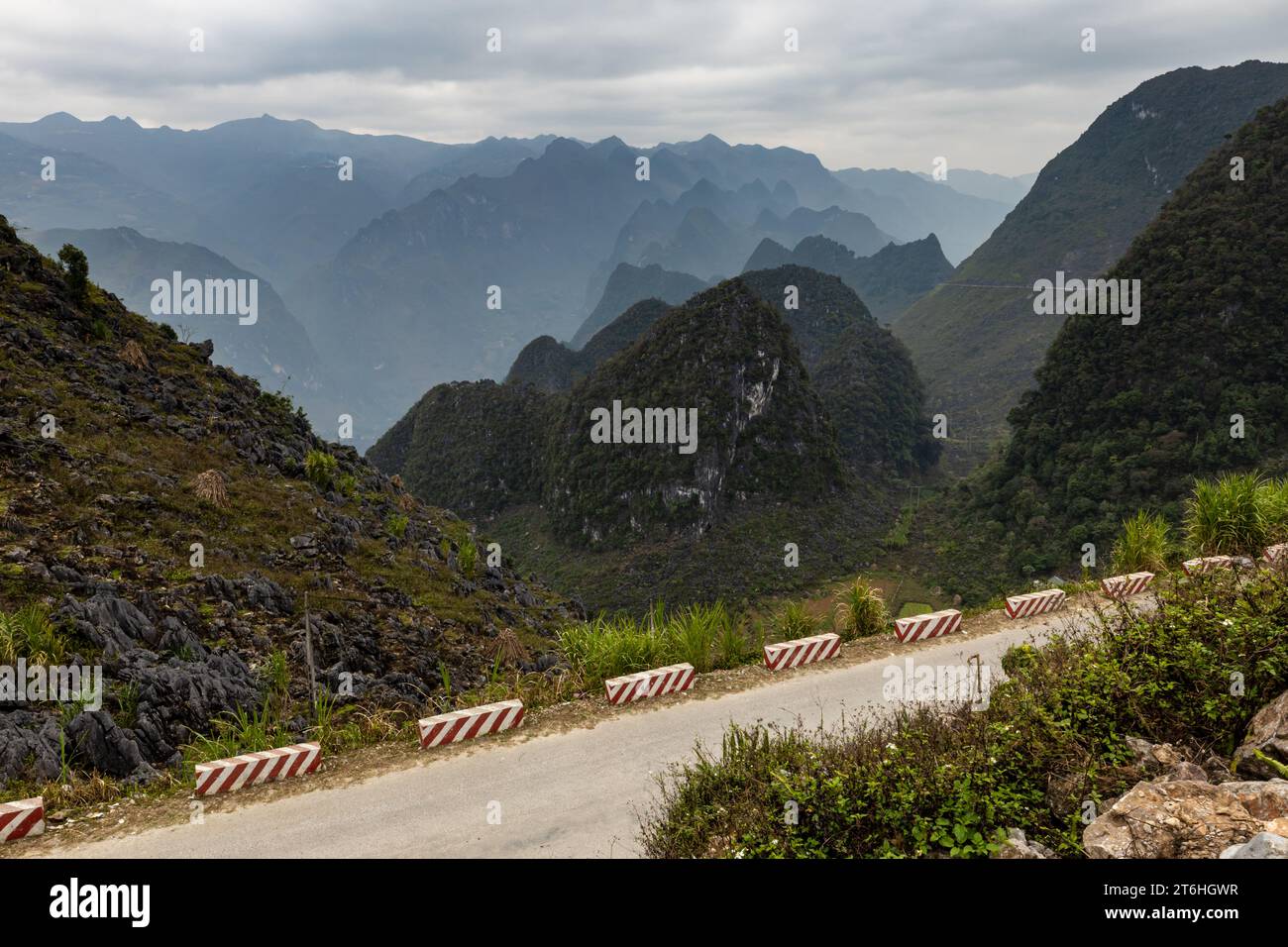 The Landscape of the Ha Giang Loop in Vietnam Stock Photo - Alamy