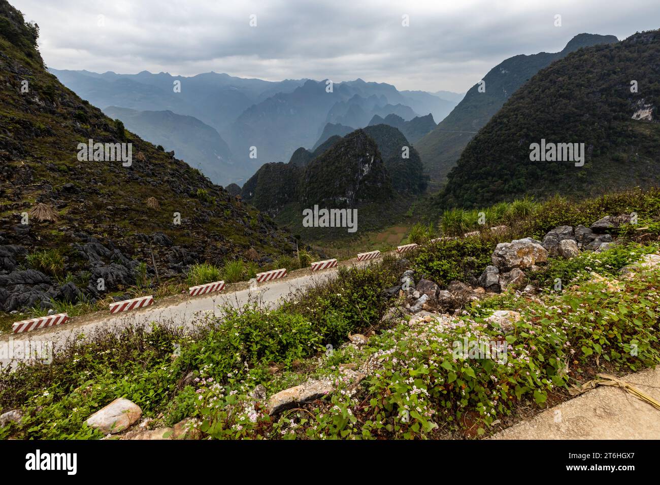 The Landscape of the Ha Giang Loop in Vietnam Stock Photo - Alamy