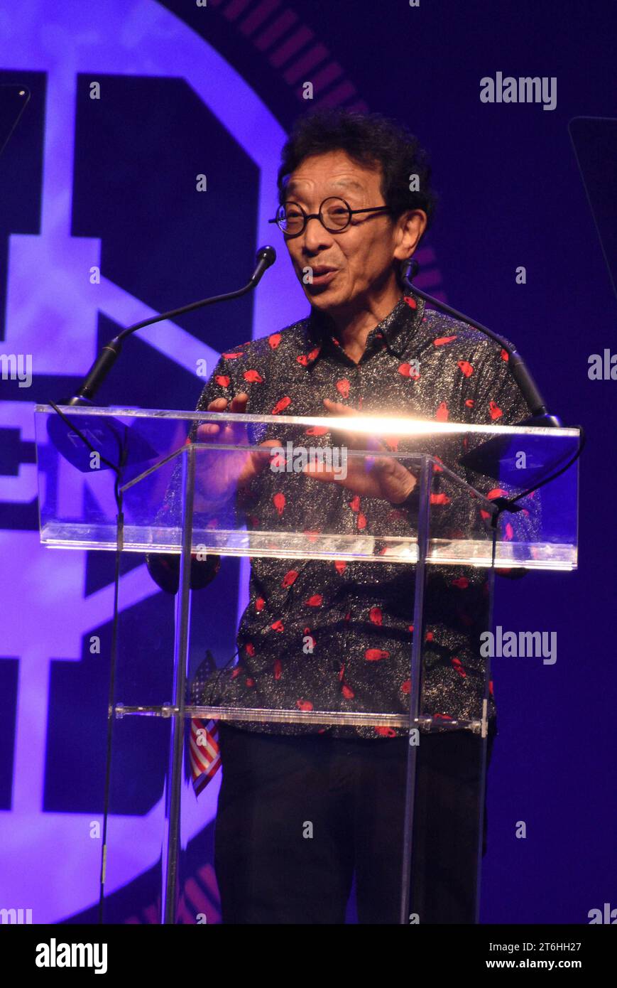 NEW YORK, NY - NOVEMBER 9: Kikuo Ibe at G-SHOCK ÔShock The WorldÕ 40th ...