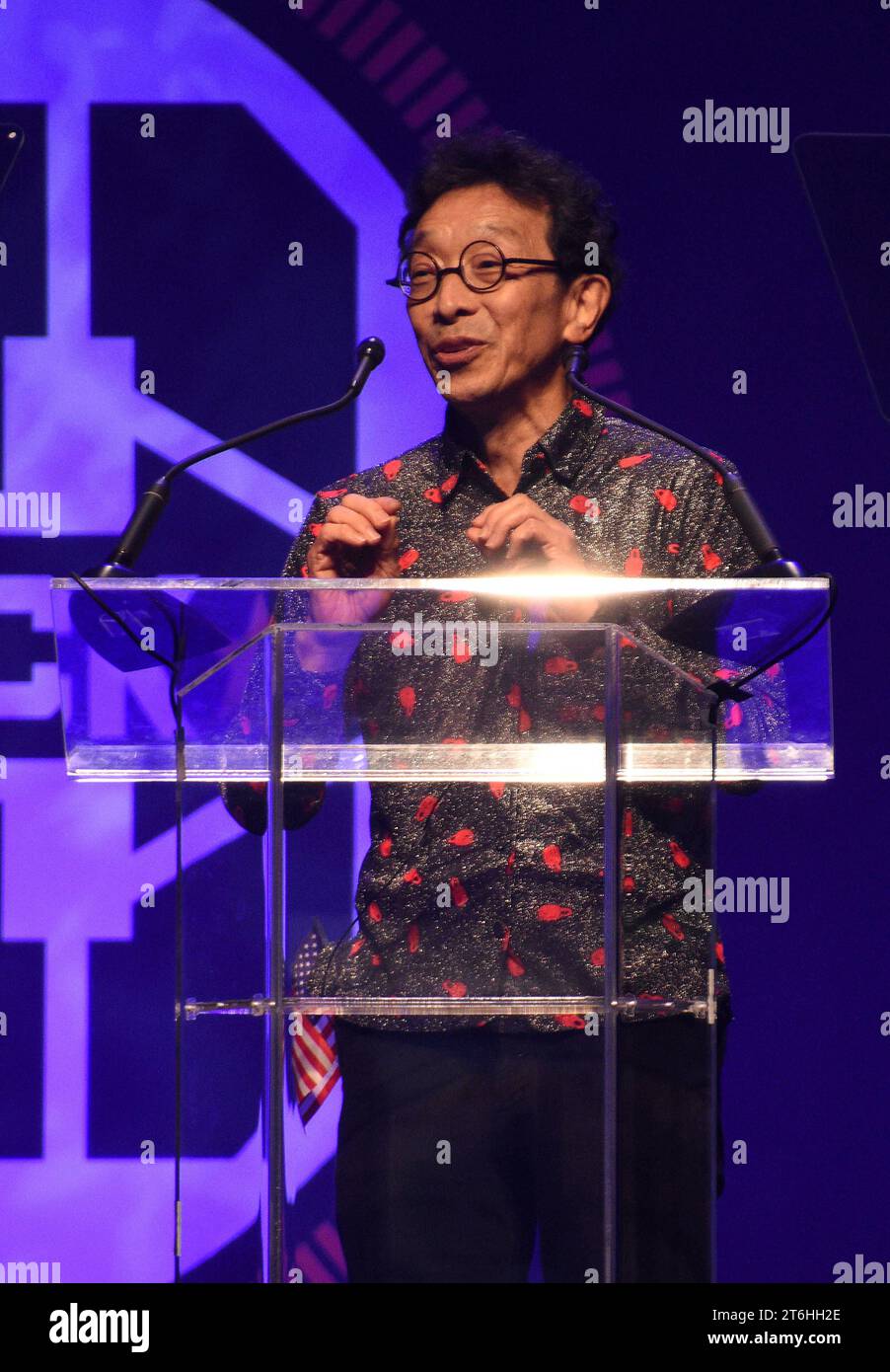 NEW YORK, NY - NOVEMBER 9: Kikuo Ibe at G-SHOCK ÔShock The WorldÕ 40th ...