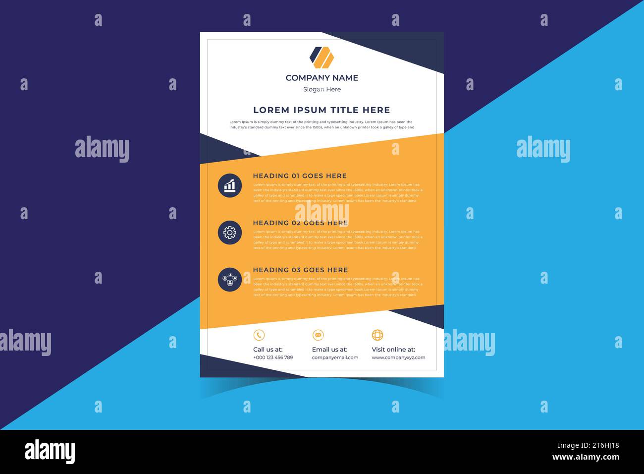 Corporate flyer design template, Business flyer template design ...