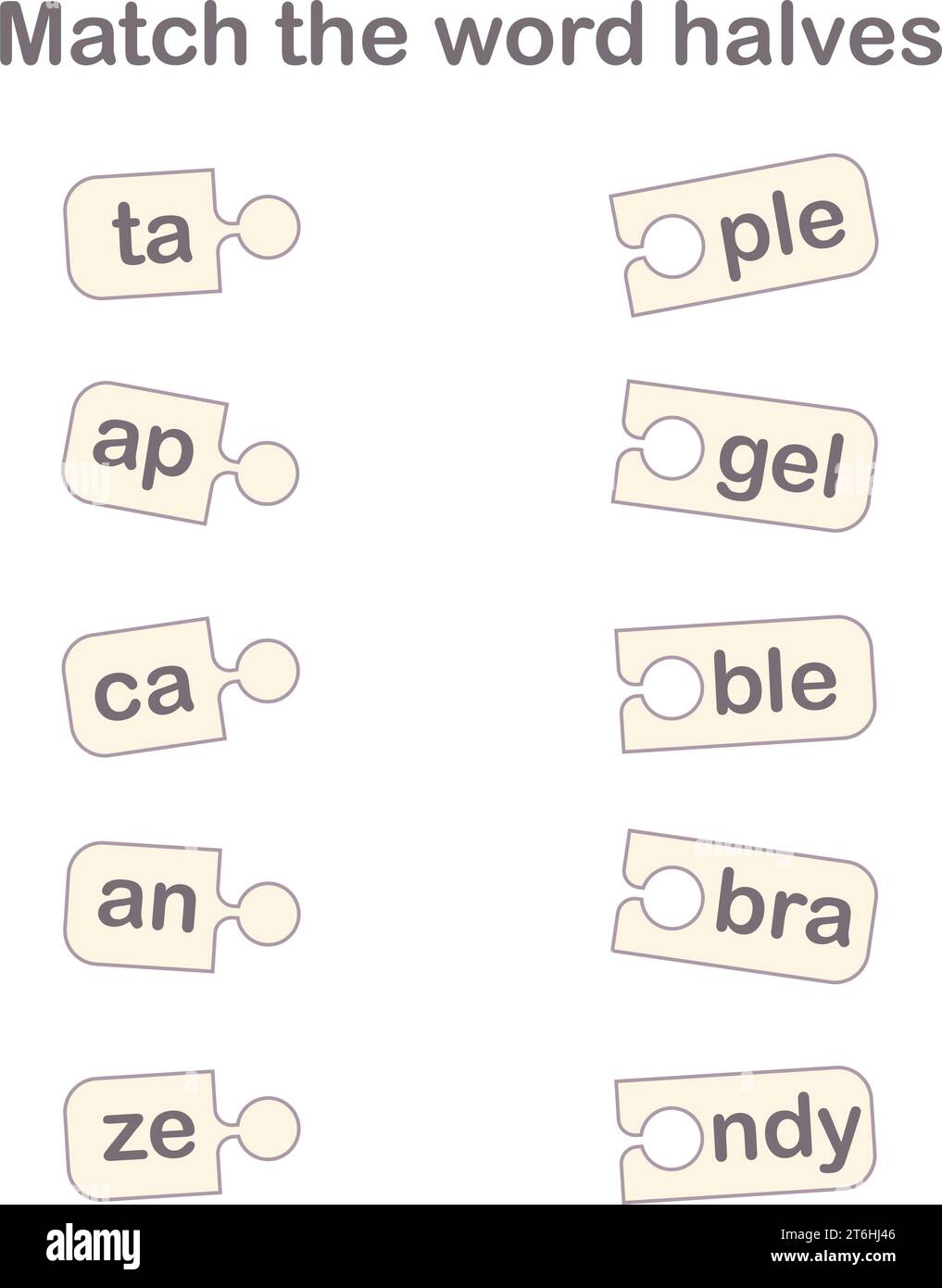 Abc worksheets hi-res stock photography and images - Alamy