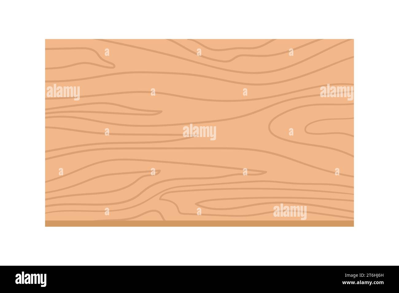 Wood plank cartoon hi-res stock photography and images - Alamy