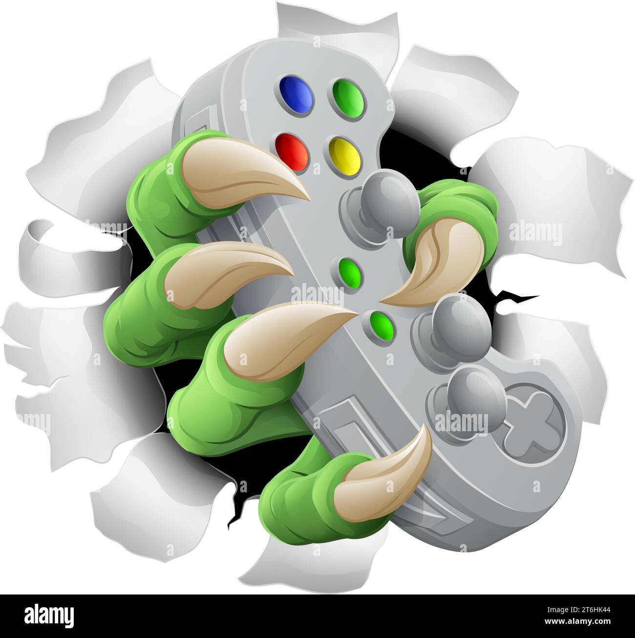 Wolf logo gaming Stock Vector Images - Alamy