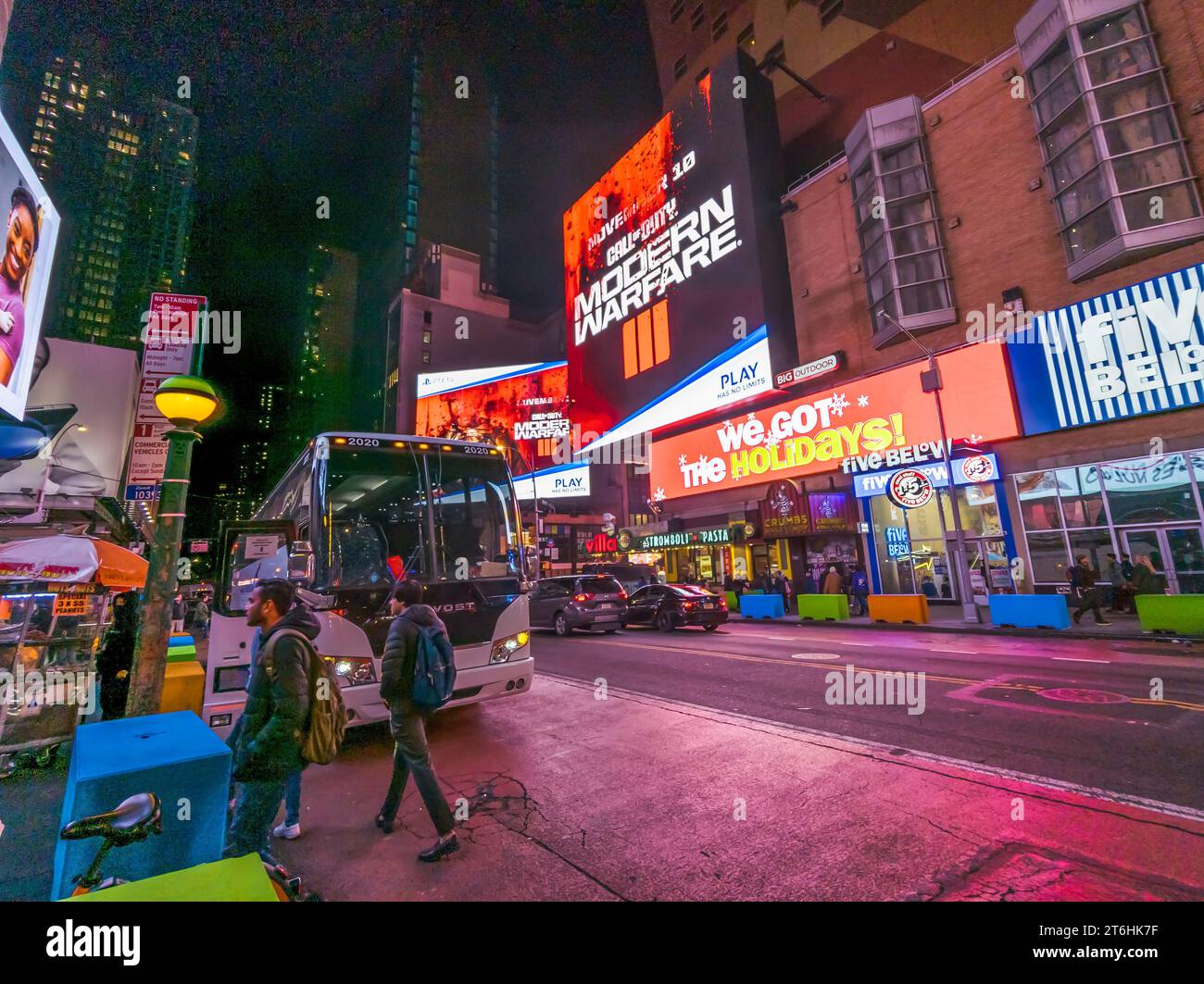 A billboard for the Activision videogame "Call of Duty: Modern Warfare ...