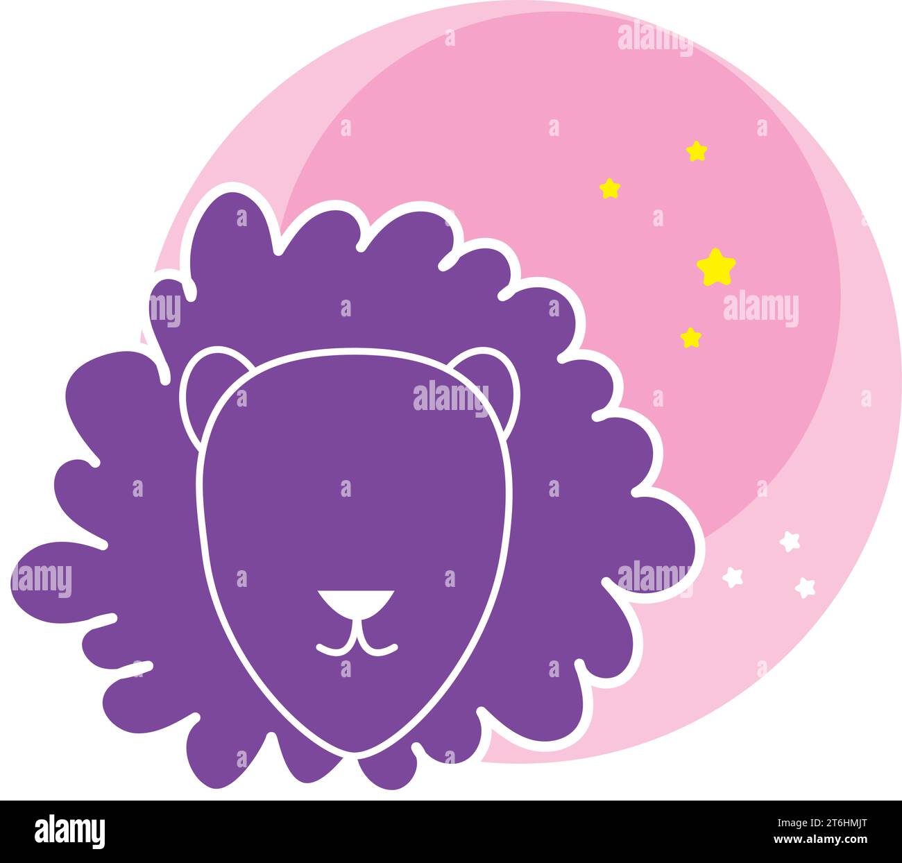 Leo zodiacal sign Cut Out Stock Images & Pictures - Alamy