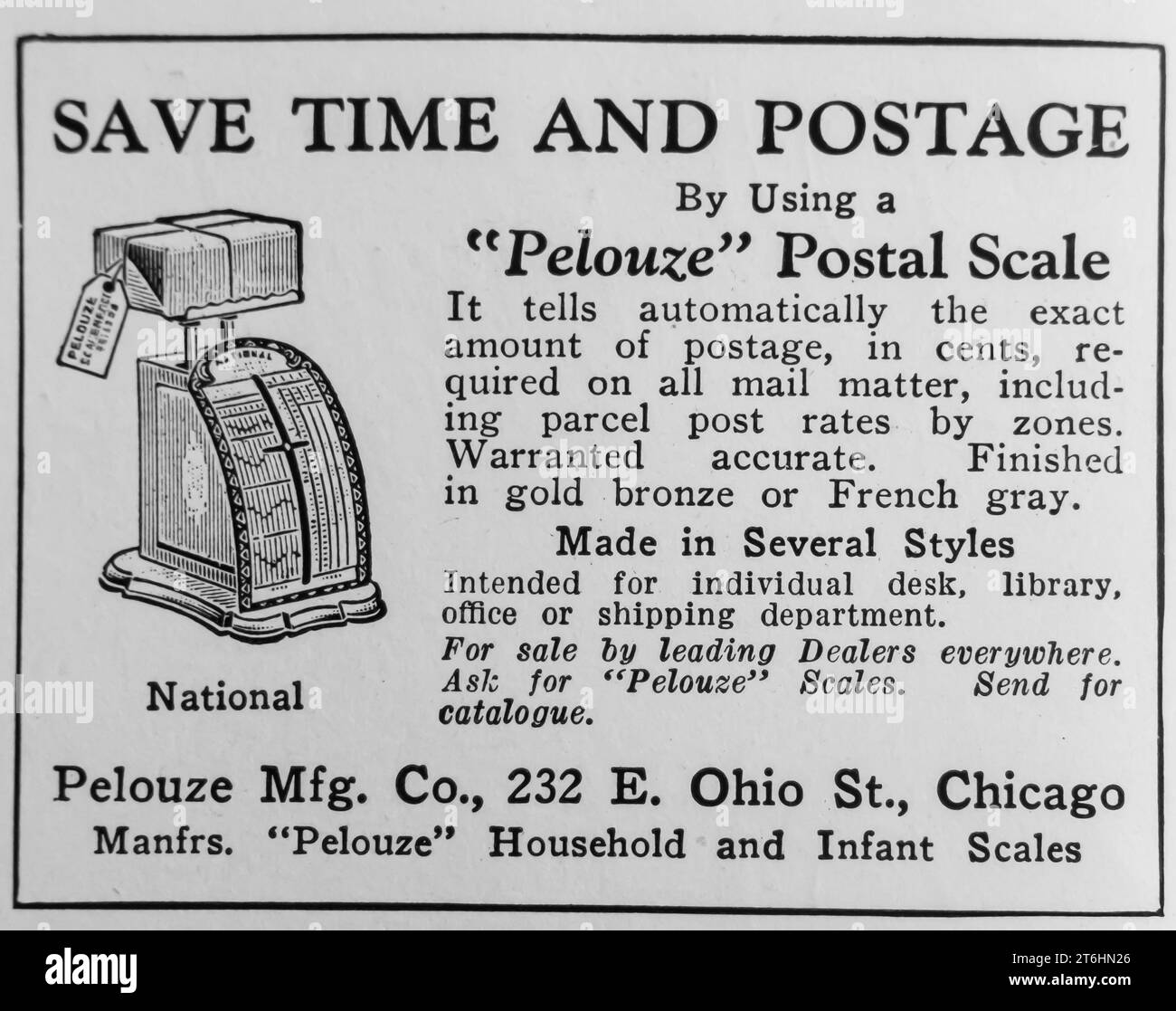 Postage scale hi-res stock photography and images - Alamy