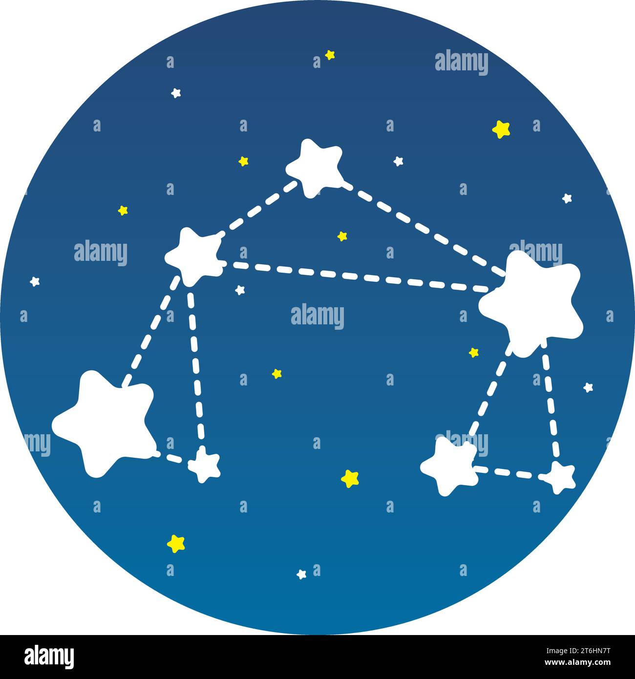 Isolated scorpio star constellation zodiac symbol Vector Stock Vector ...