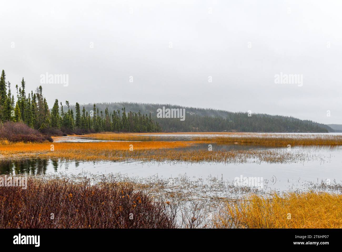 Winter scene in Northern Quebec, Canada Stock Photo - Alamy