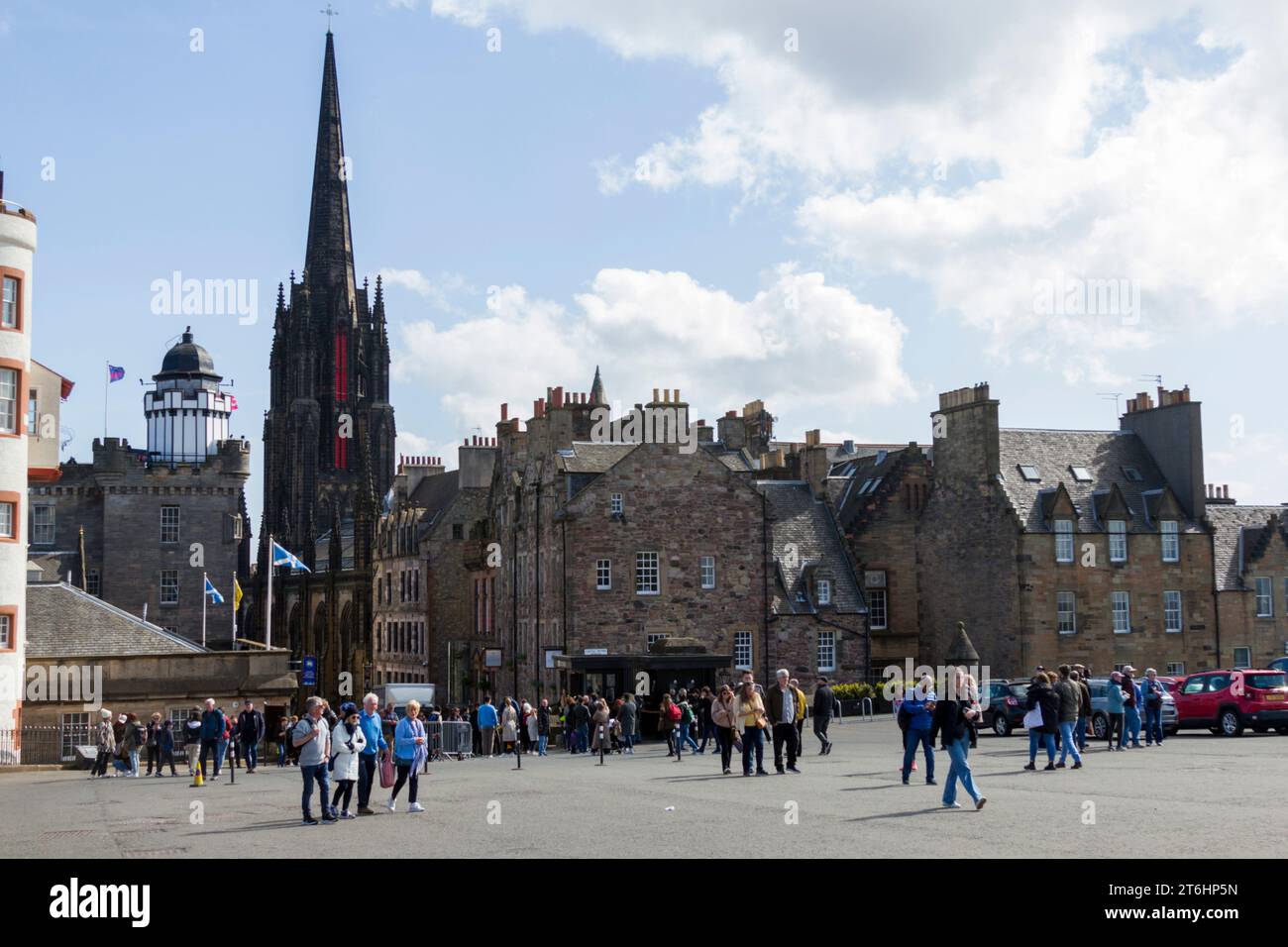 Edinburgh, Scotland, UK. 19th April, 2023. UK. The Royal Mile ...