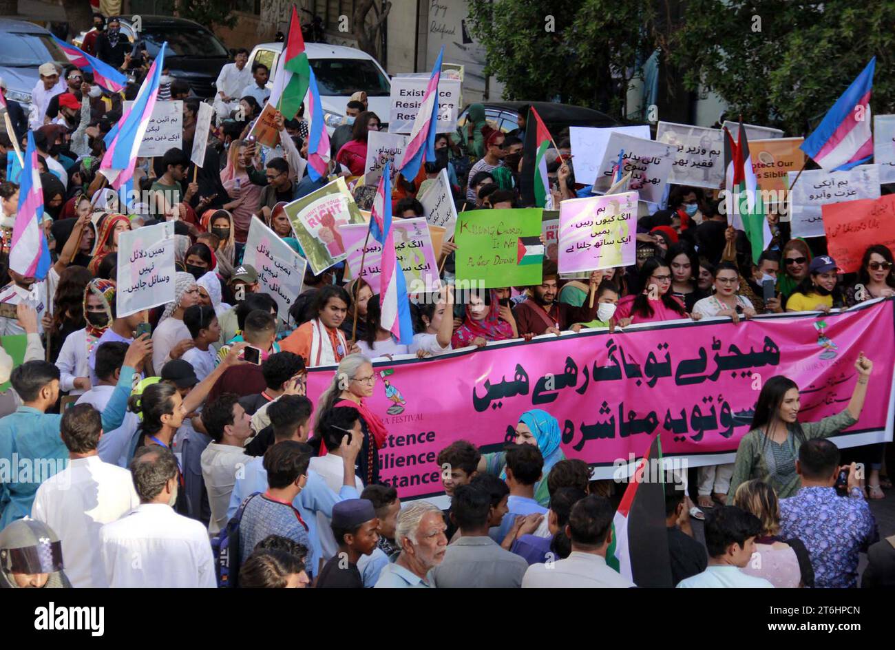 Members of Transgender Community are holding rally for their rights in ...
