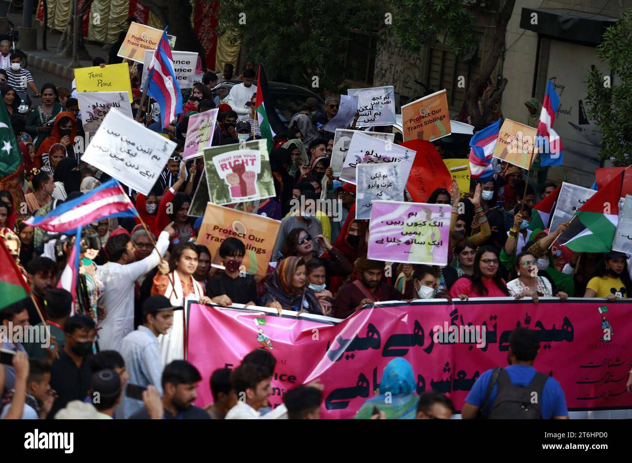Members of Transgender Community are holding rally for their rights in ...