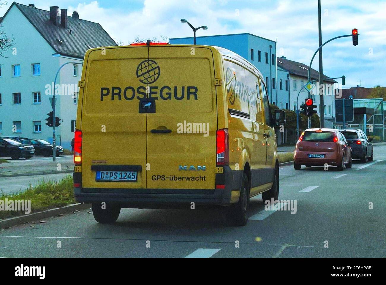 Prosegur Geldtransporter, GPS überwacht *** Prosegur cash transporter ...