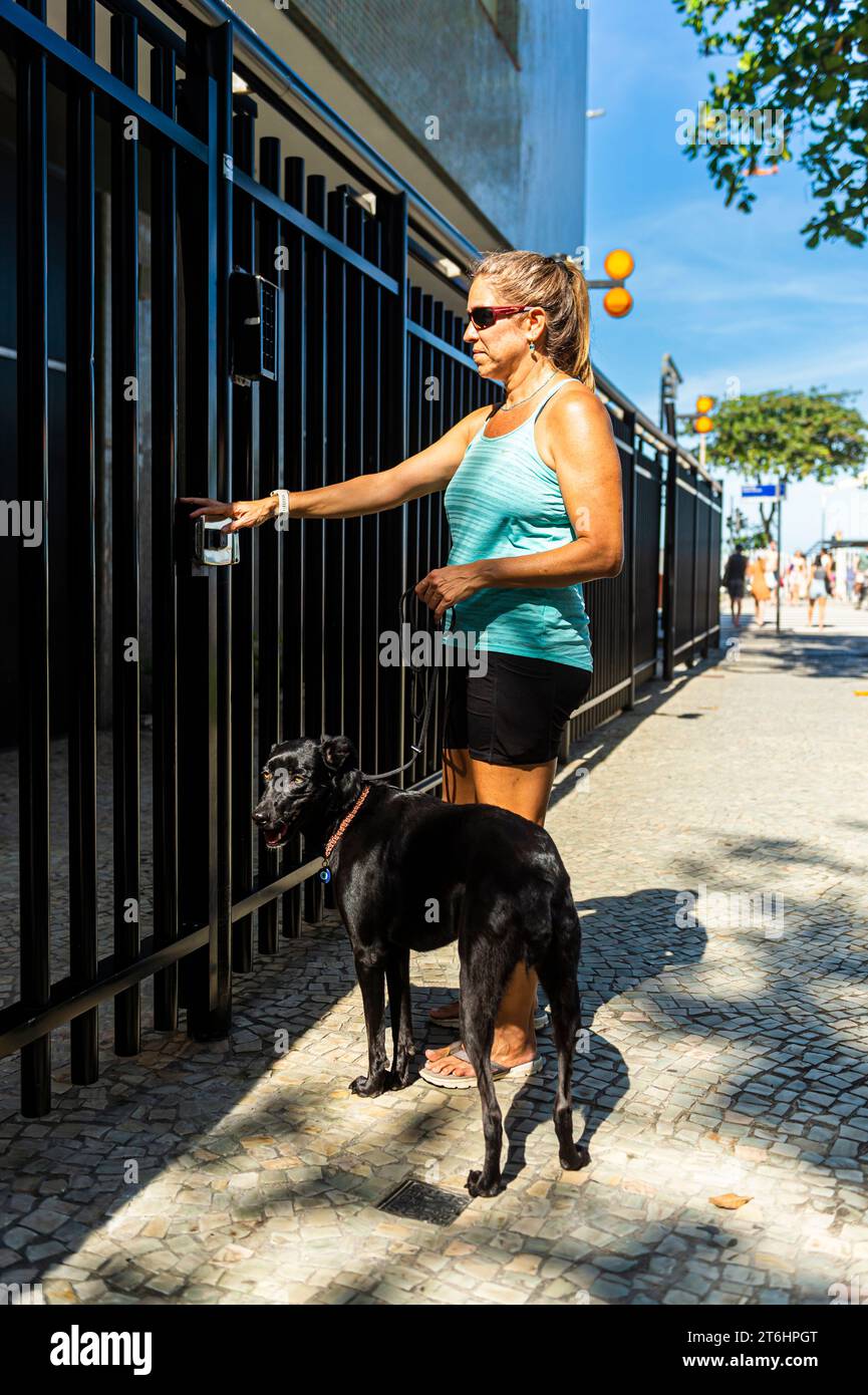 Brazil, Rio de Janeiro, the Ipanema beach on sunday Stock Photo - Alamy