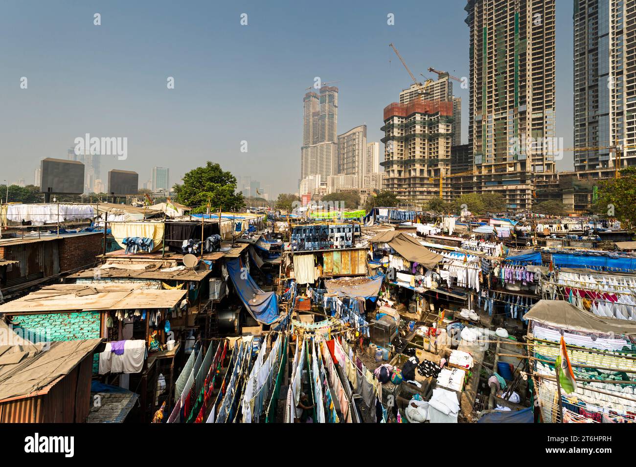 India, Mumbai, Dobi Ghat Stock Photo - Alamy