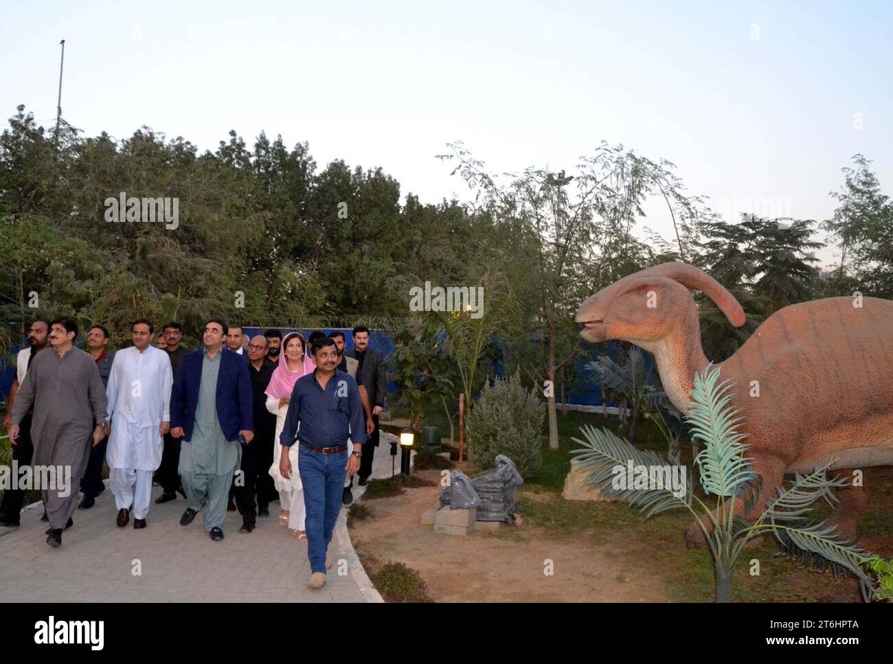 Peoples Party (PPP) Chairman, Bilawal Bhutto Zardari visiting Dino ...