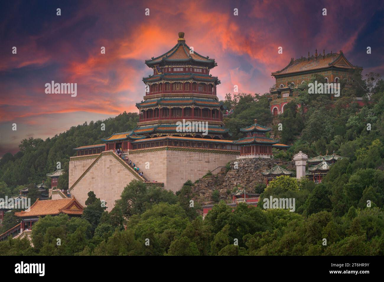 The Summer Palace of Bejing Stock Photo - Alamy