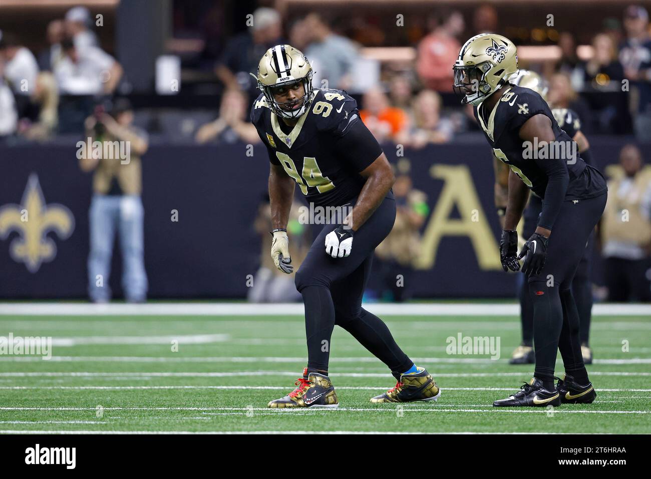New Orleans Saints defensive end Cameron Jordan (94) during an NFL ...