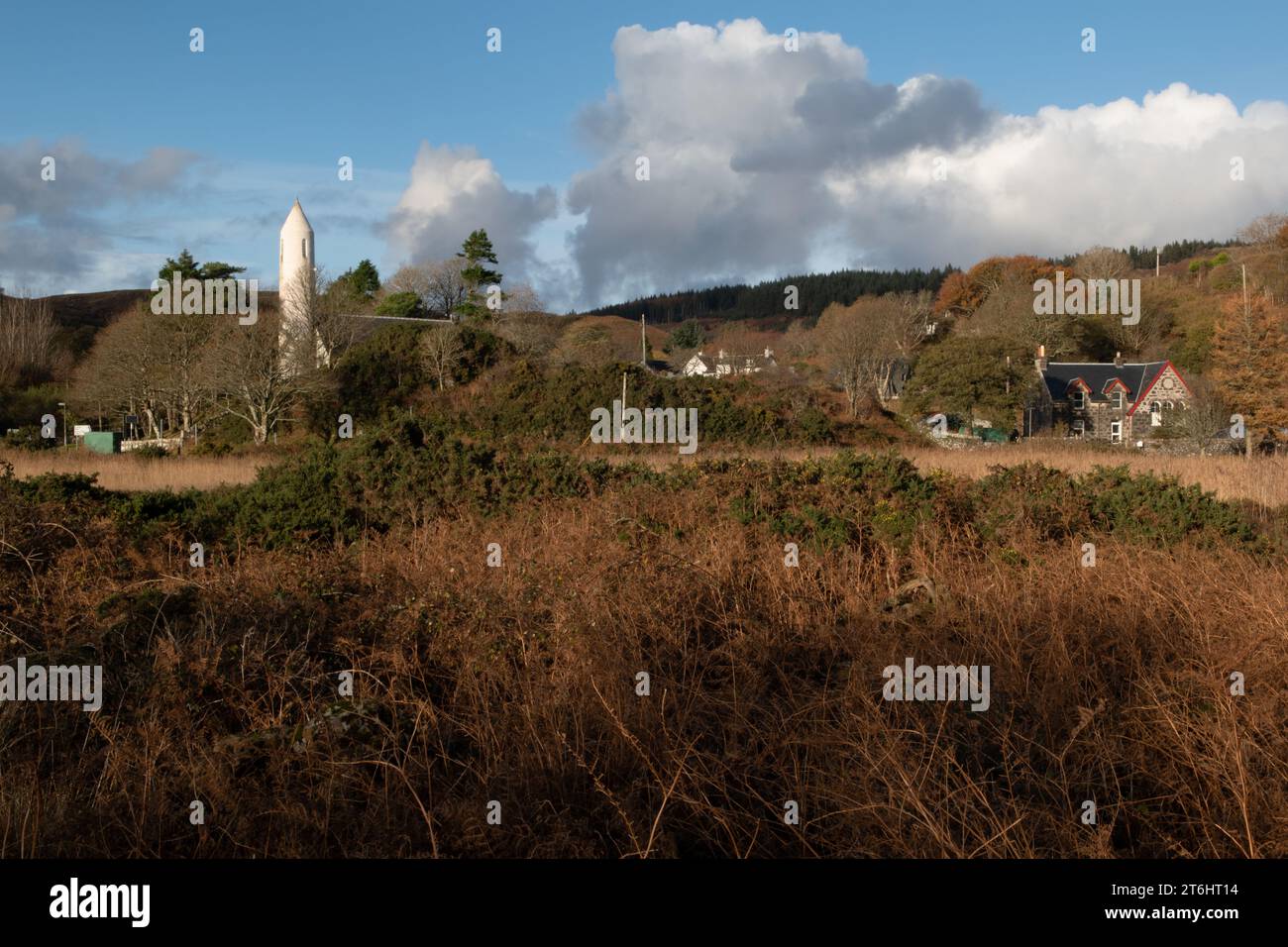 Kilmore Church, Dervaig, Isle of Mull, Scotland, UK Stock Photo - Alamy