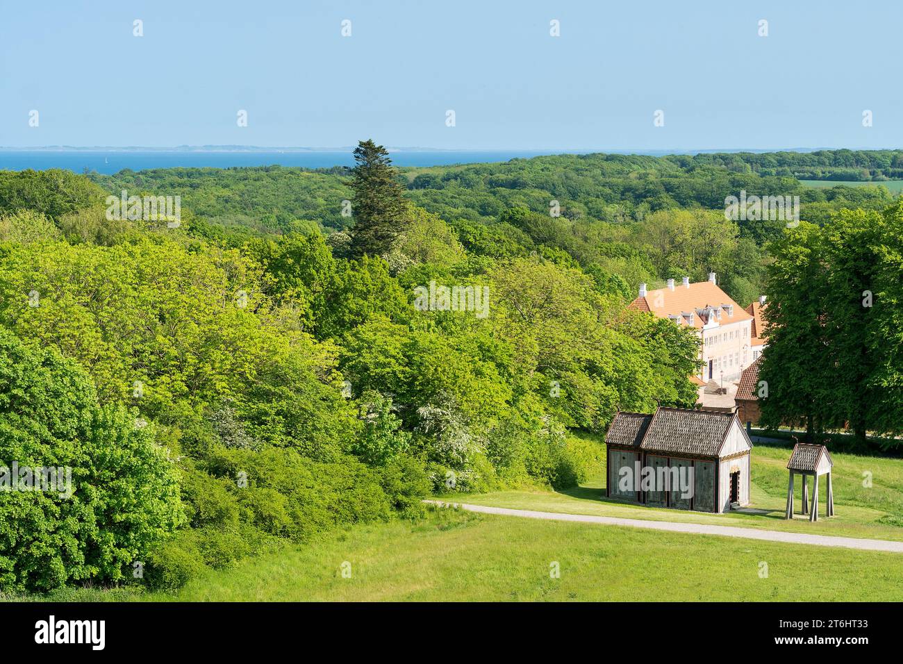 Aarhus, Denmark, Moesgaard Museum, Horning Stave Church, Manor House ...