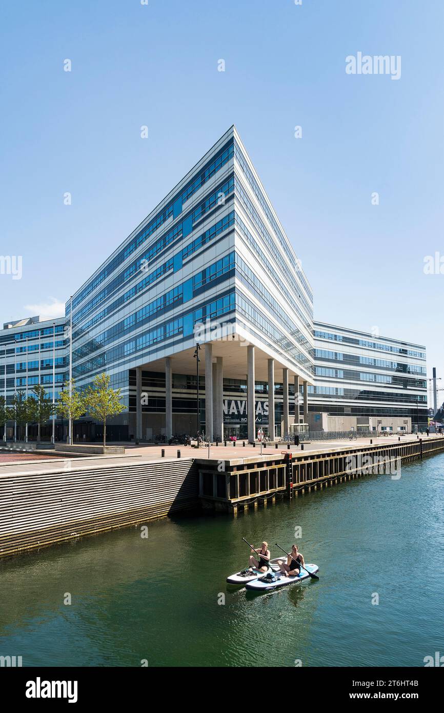 Denmark, Aarhus, Aarhus Havn, harbor, 'Navitas', university, lively ...