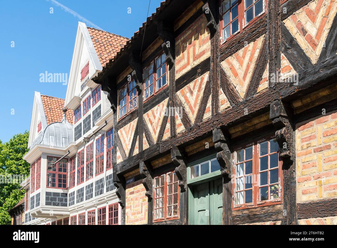 Denmark, Jutland, Aarhus, open-air museum, "Den Gamle By", mayor's ...