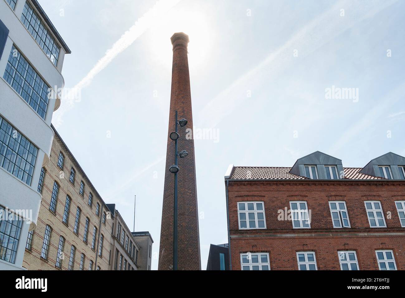 Denmark, Fyn, Odense, old town, cultural center, Gronnegade, Brandts ...