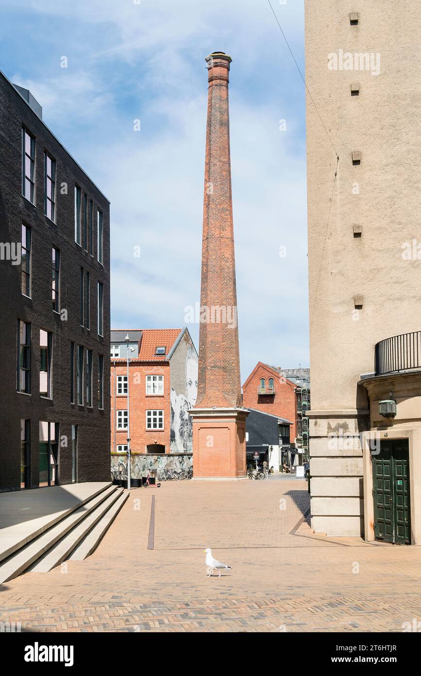 Denmark, Fyn, Odense, old town, cultural center, Gronnegade, Brandts ...