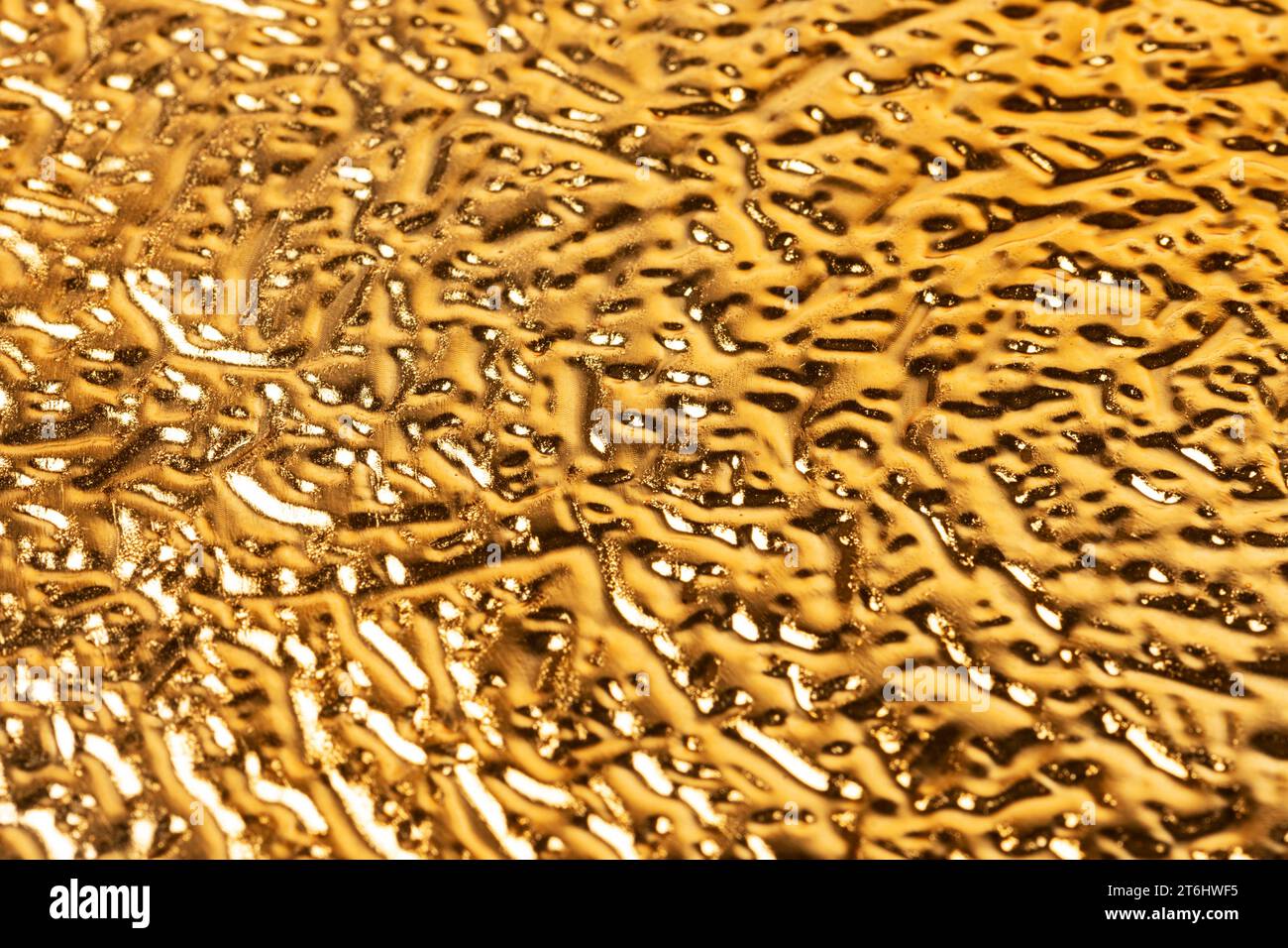 Golden waves, ripple background. Abstract golden background Stock Photo ...