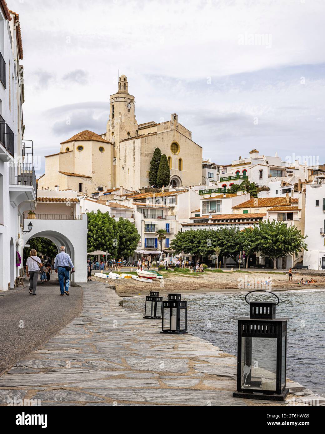Spain cadaques old village hi-res stock photography and images - Alamy