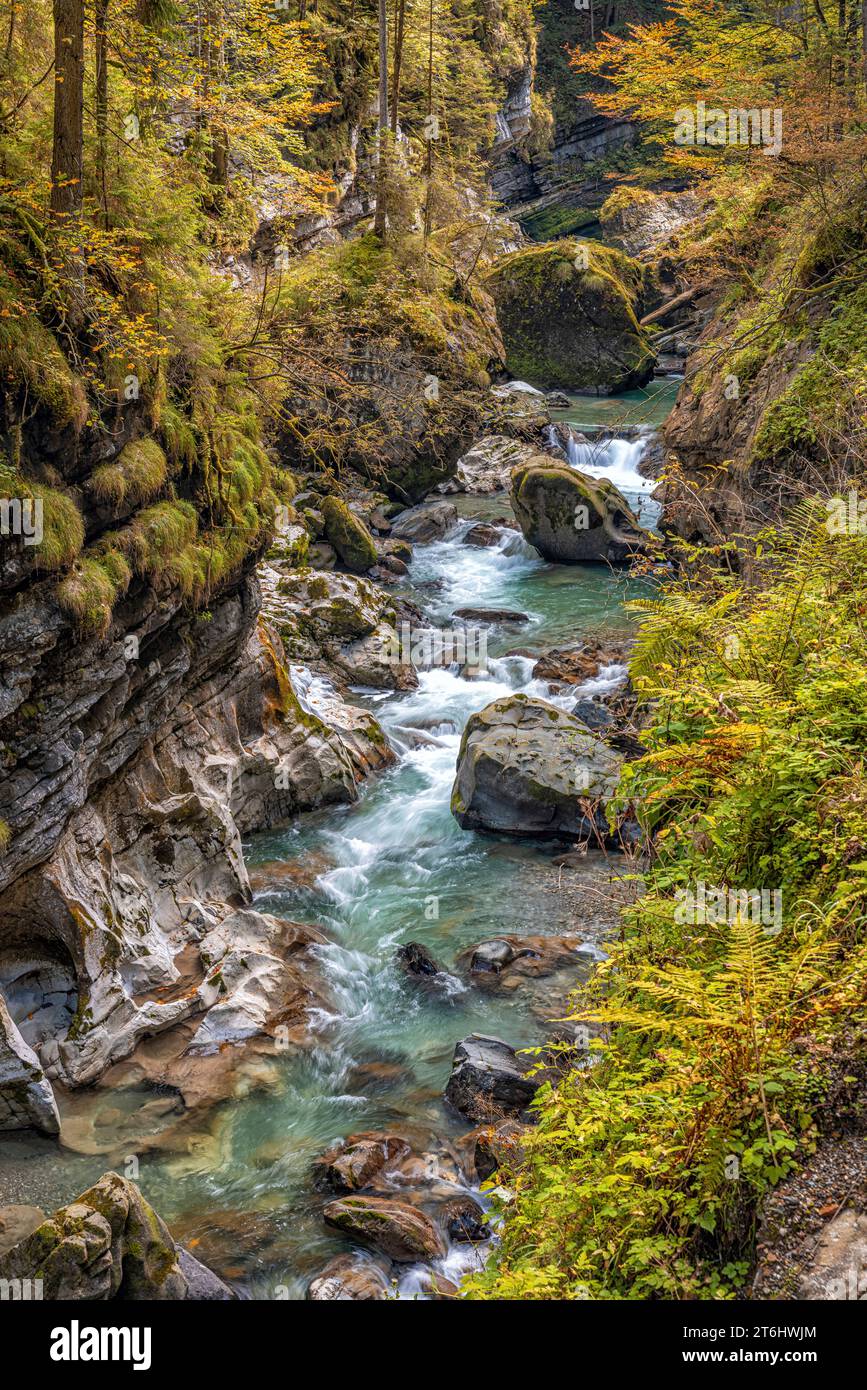 Breitachklamm in autumn hi-res stock photography and images - Alamy