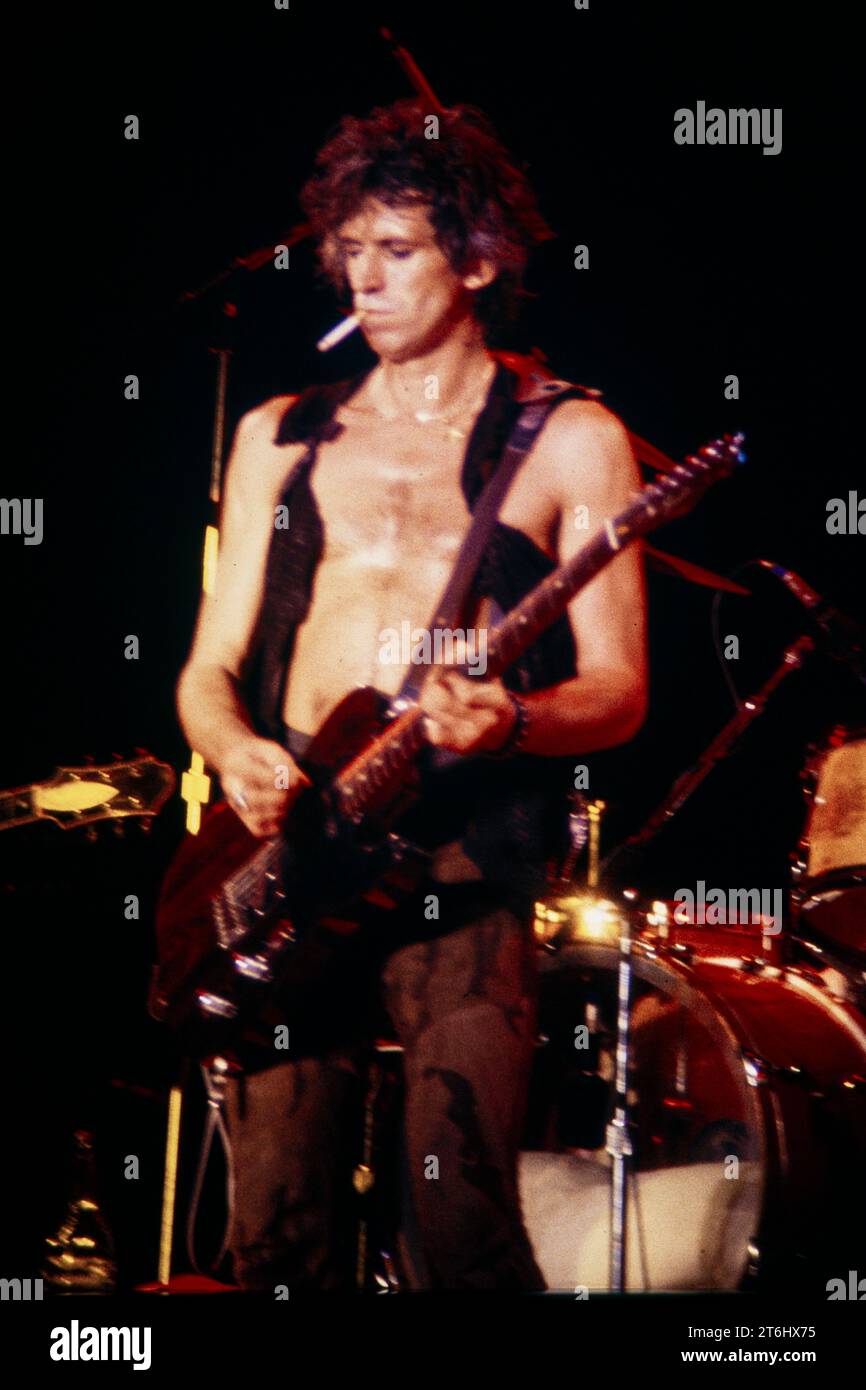 The Rolling Stones, European Tour 1982, Berlin-Waldbühne Stock Photo ...