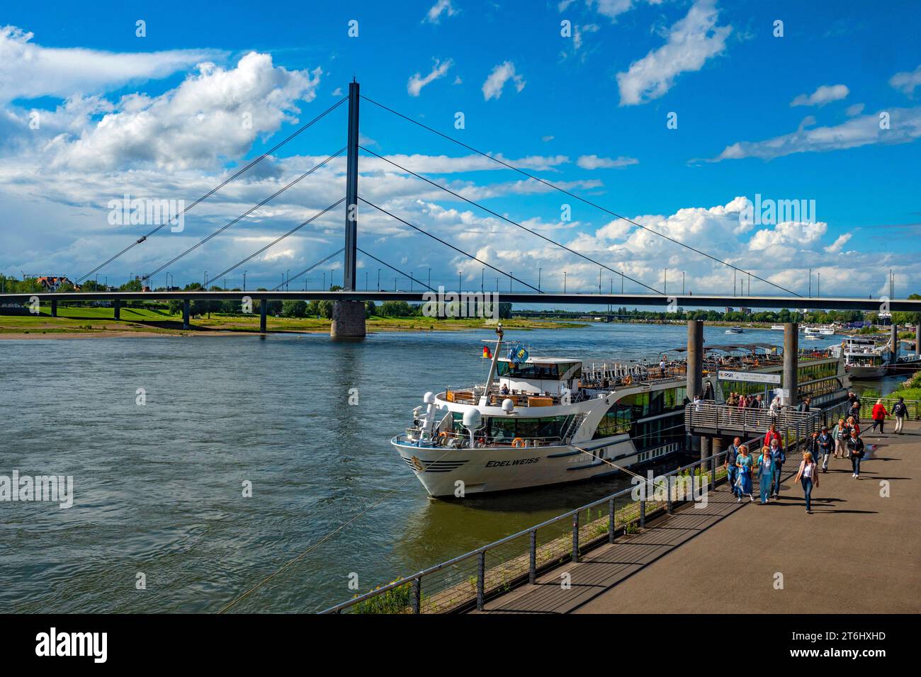Oberkassel bridge hi-res stock photography and images - Alamy