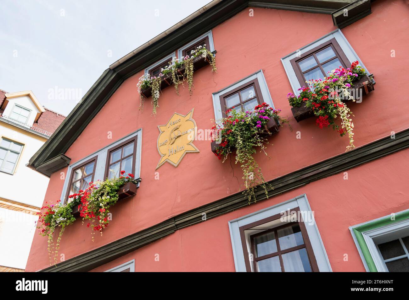 Thuringia, Erfurt, old town, "Haus zum kleinen Helm", Schildgasse ...