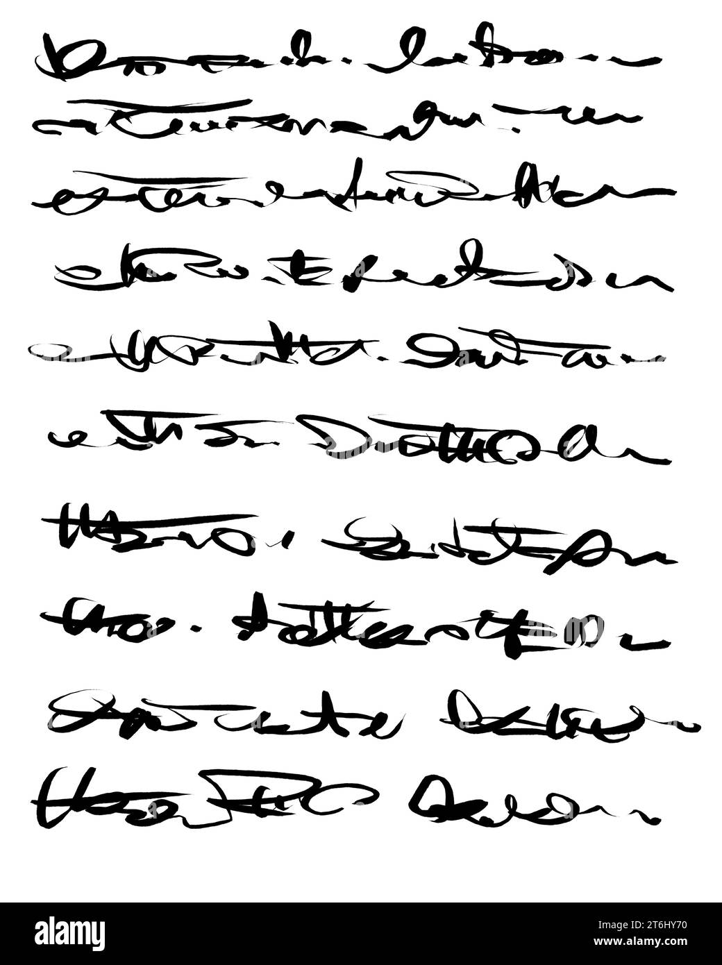 Handwriting notes old book Cut Out Stock Images & Pictures - Alamy