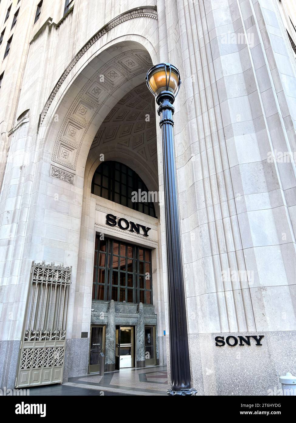 Sony Music Group headquarters, 25 Madison Avenue, New York City, New ...