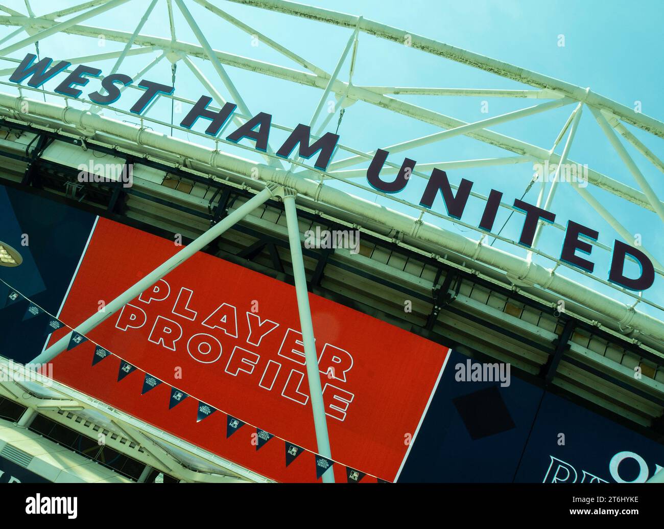 West Ham Stadium Stock Photo - Alamy