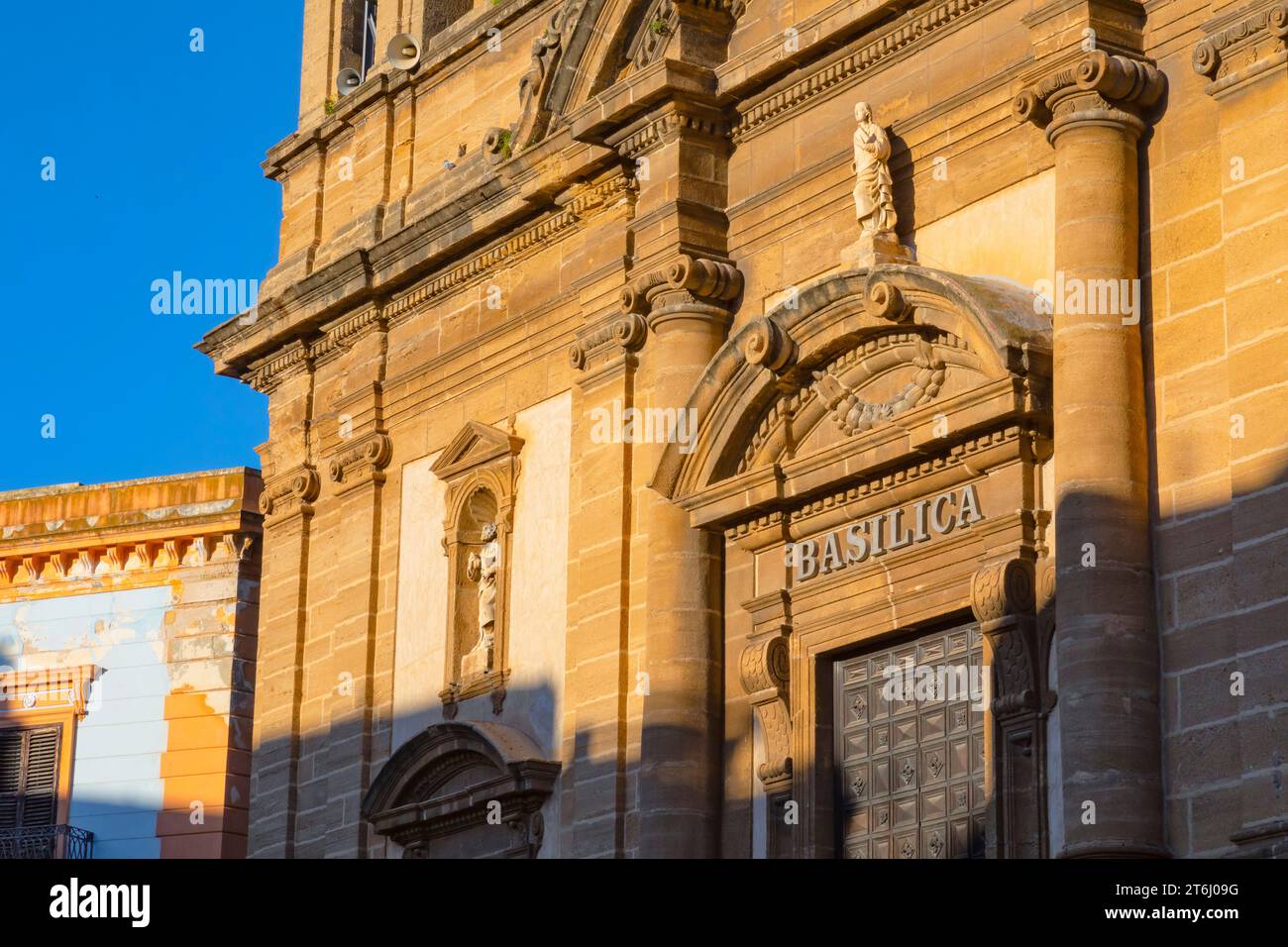 Sciacca Cathedral, Sciacca, Agrigento district, Sicily, Italy Stock ...