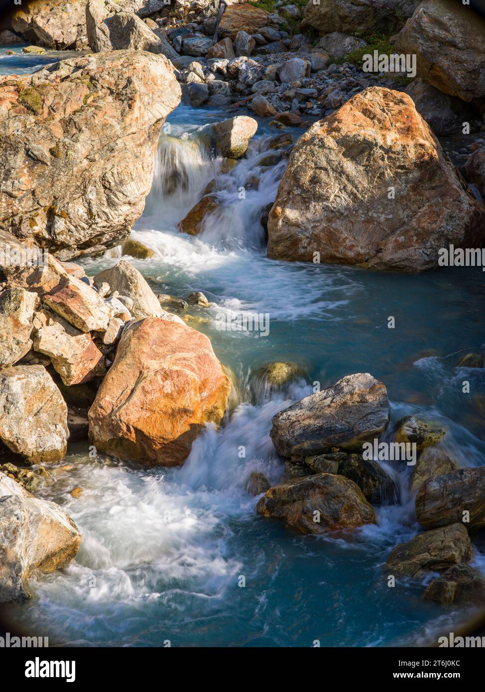 Mountain stream at Susten Pass Stock Photo - Alamy