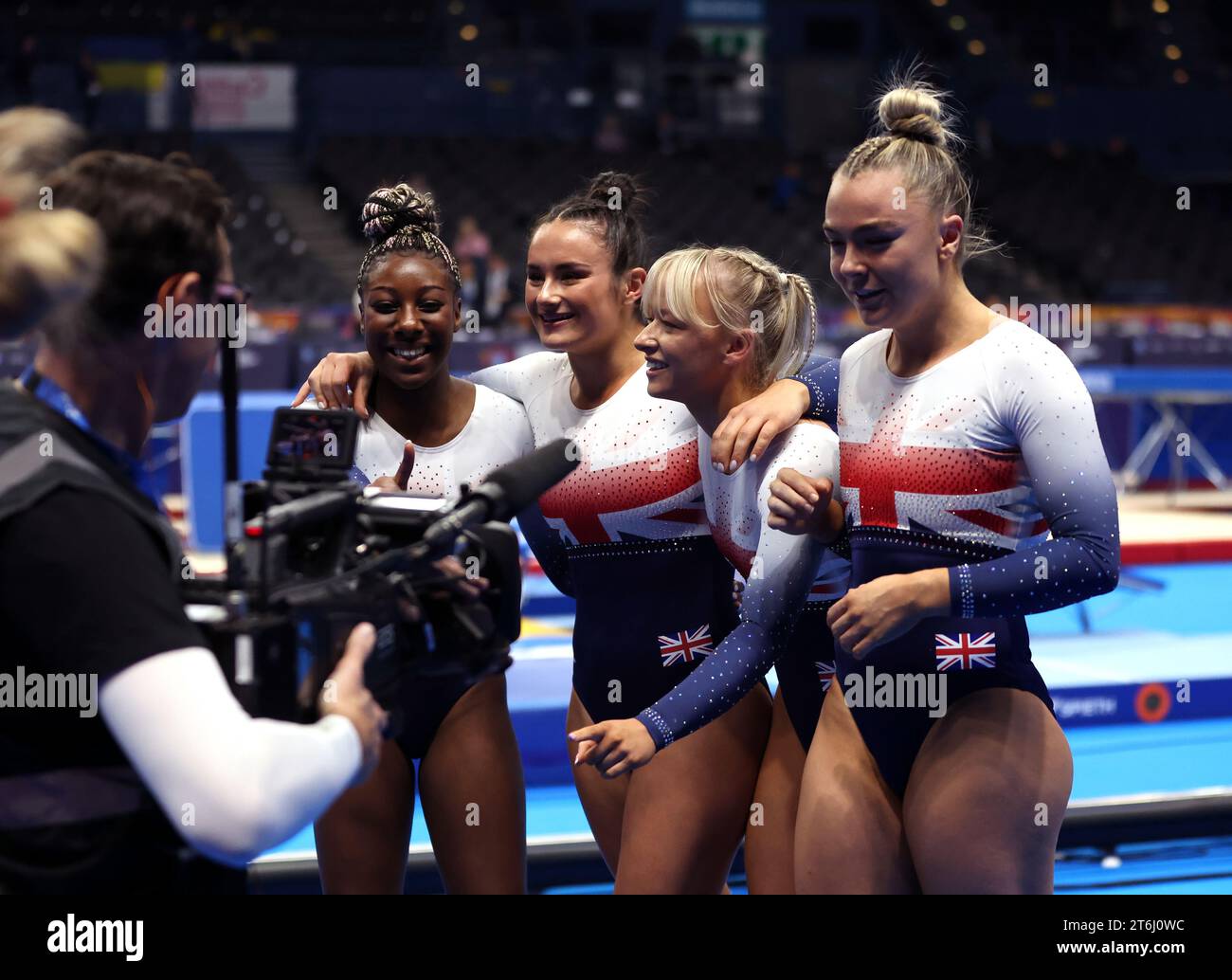 Great Britain's Naana Oppon, Saskia Servini, Shanice Davidson and Megan ...