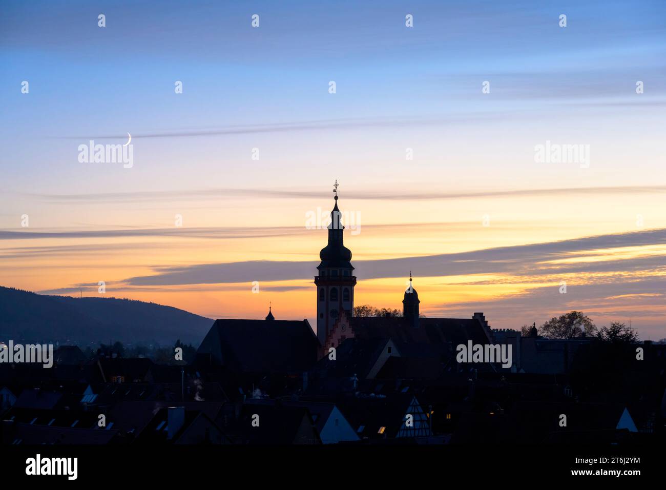Old town silhouette of durlach hi-res stock photography and images - Alamy
