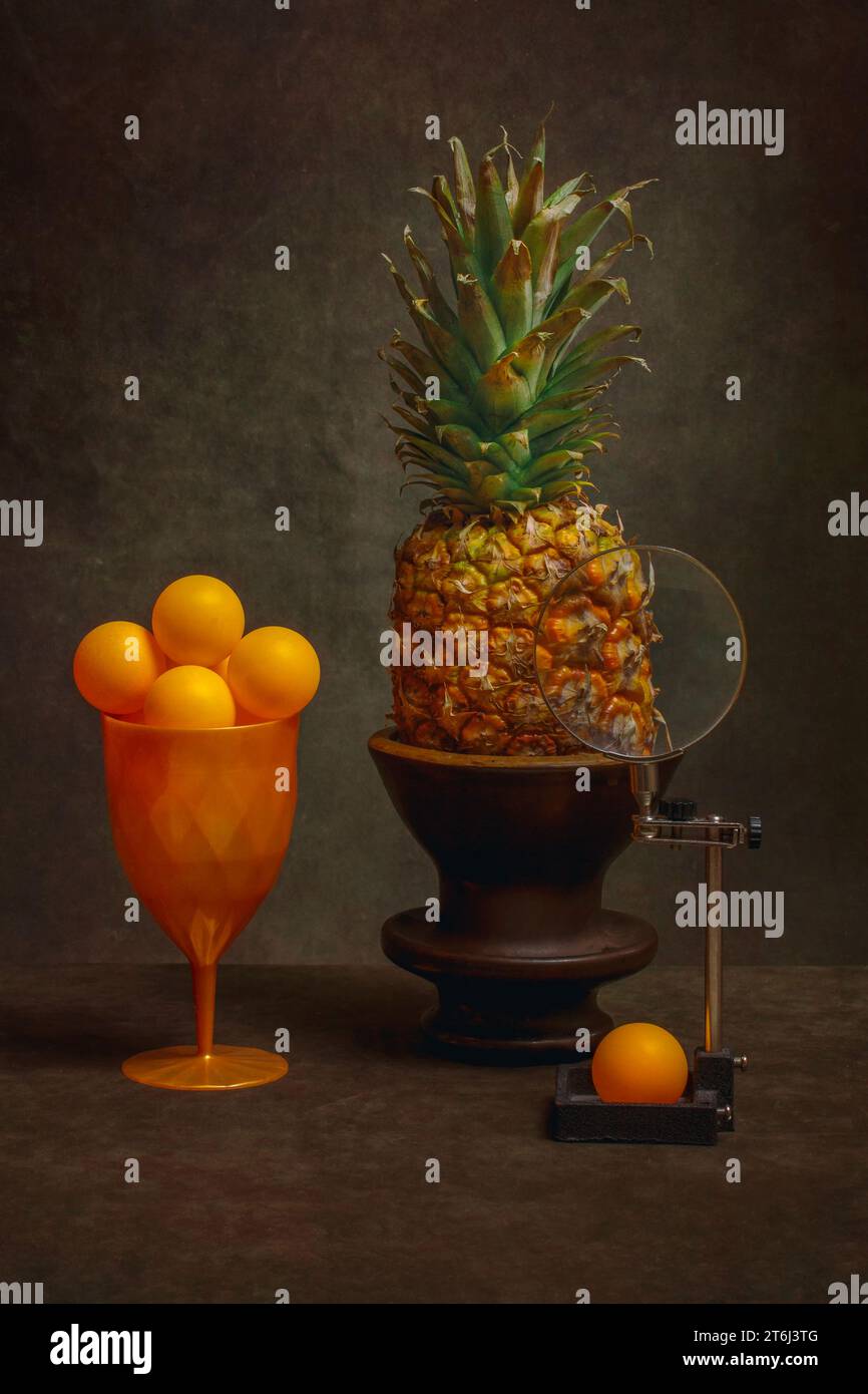 Pineapple balls hi-res stock photography and images - Alamy