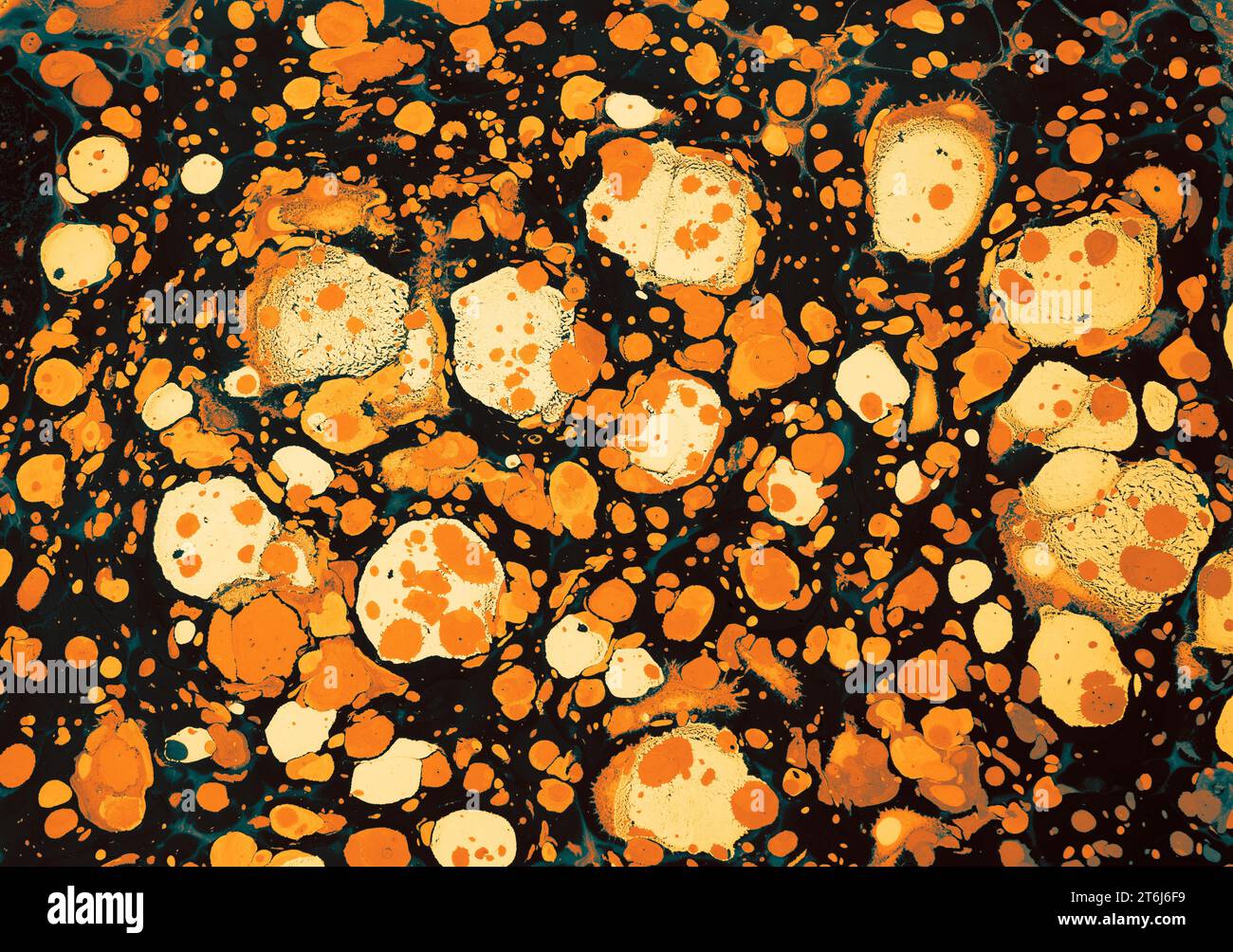 Ebru marbling handmade art, traditional Ebru technique. Abstract ...