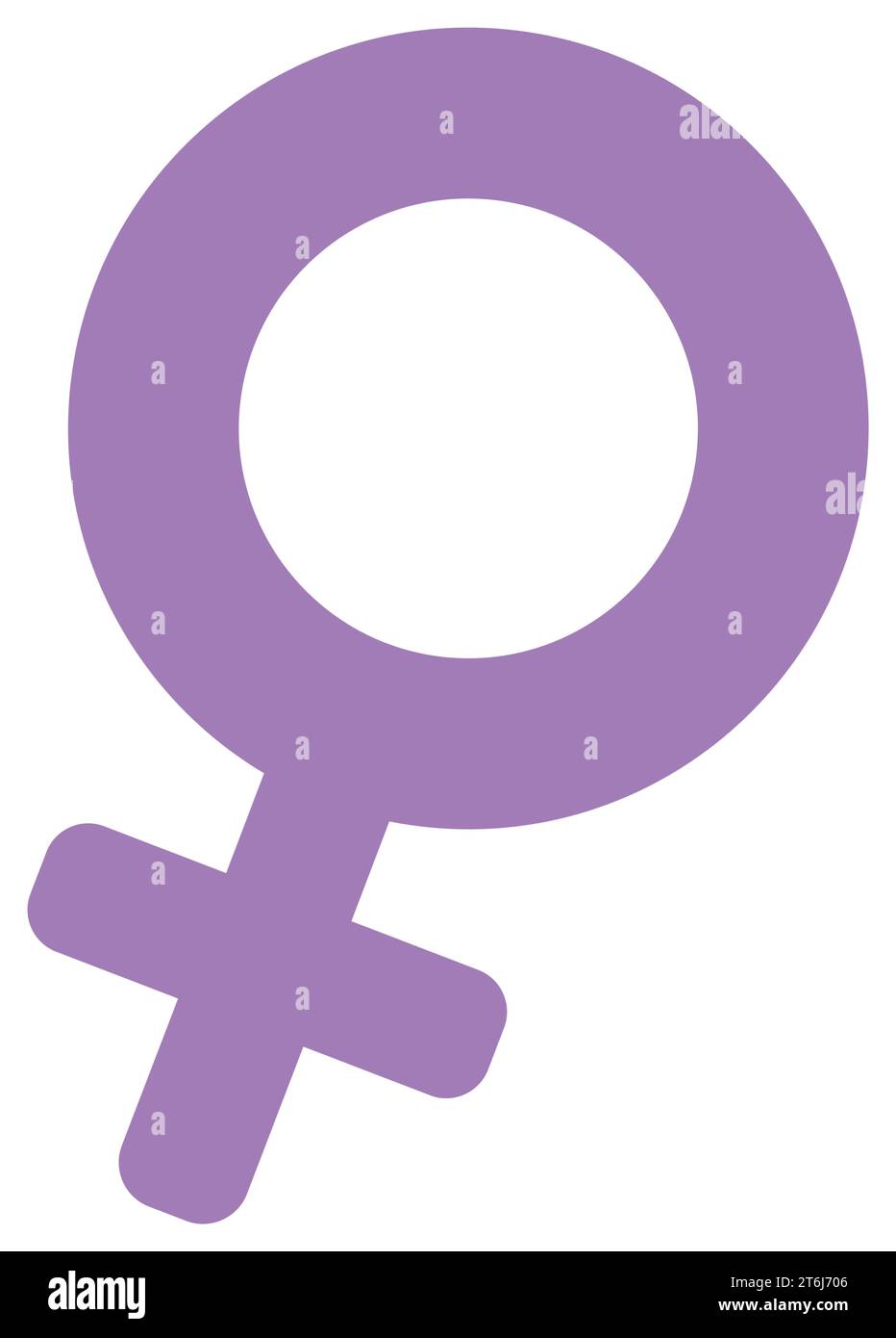 Isolated Female Gender Symbol Icon Vector Stock Vector Image And Art Alamy